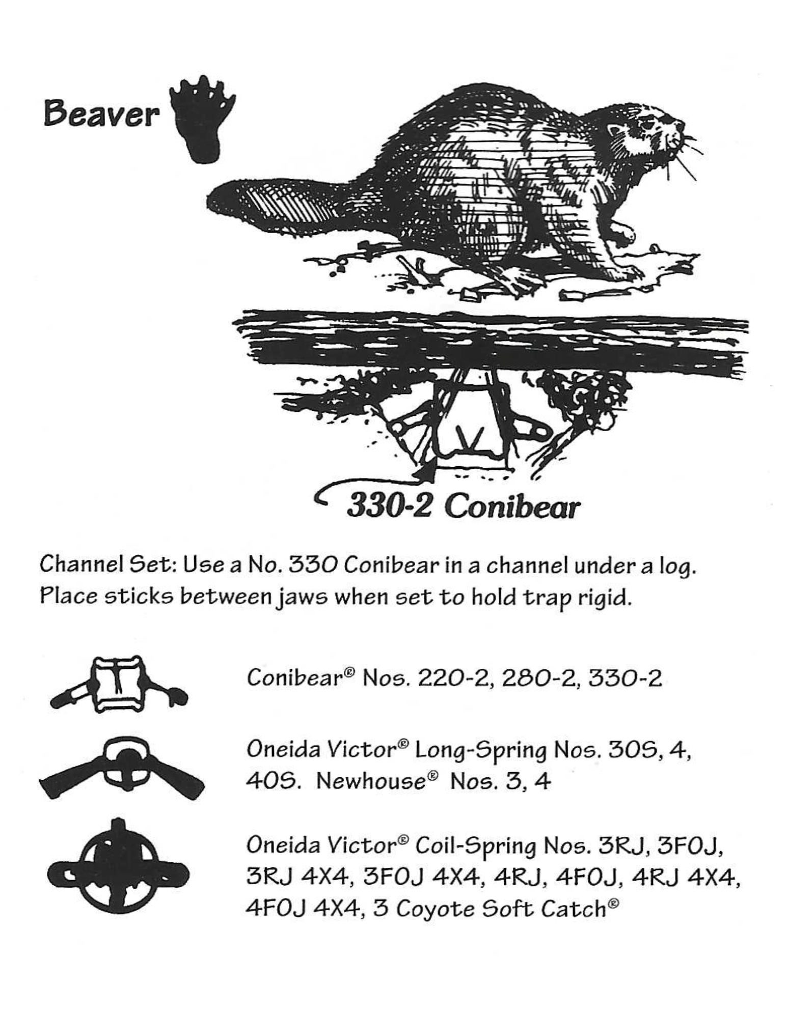 Beaver Traps – Oneida Victor