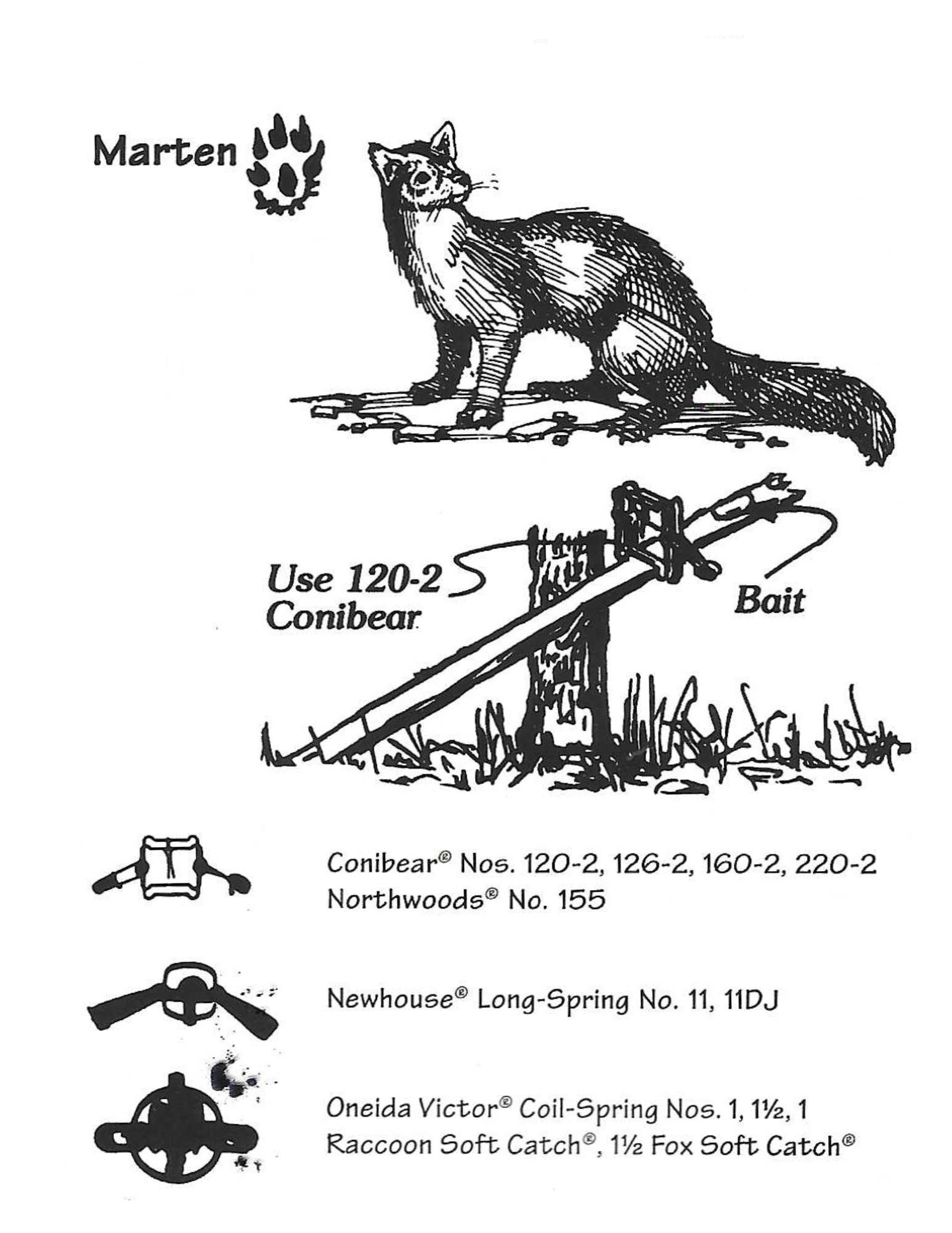 Marten Traps – Oneida Victor