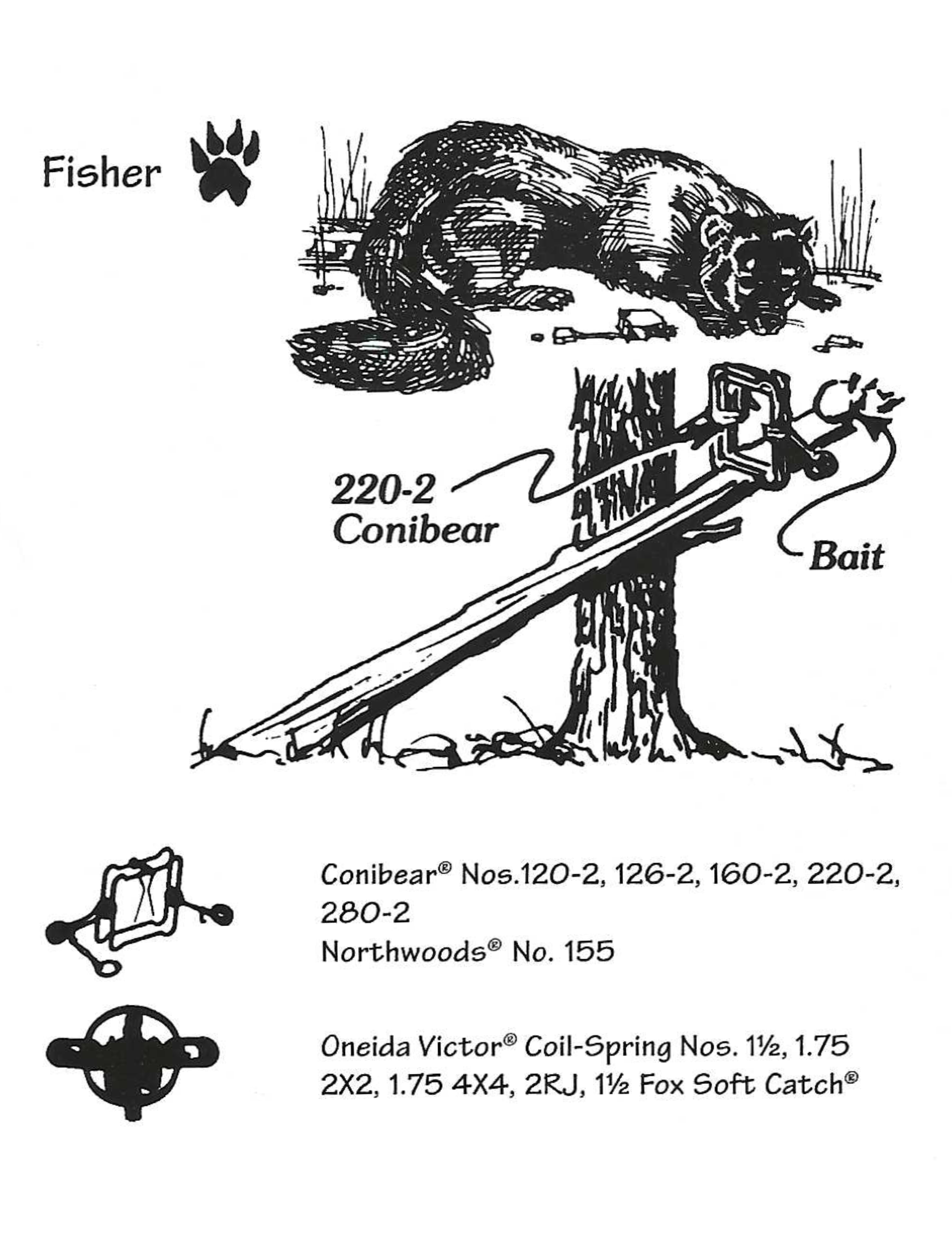 Fisher Traps – Oneida Victor